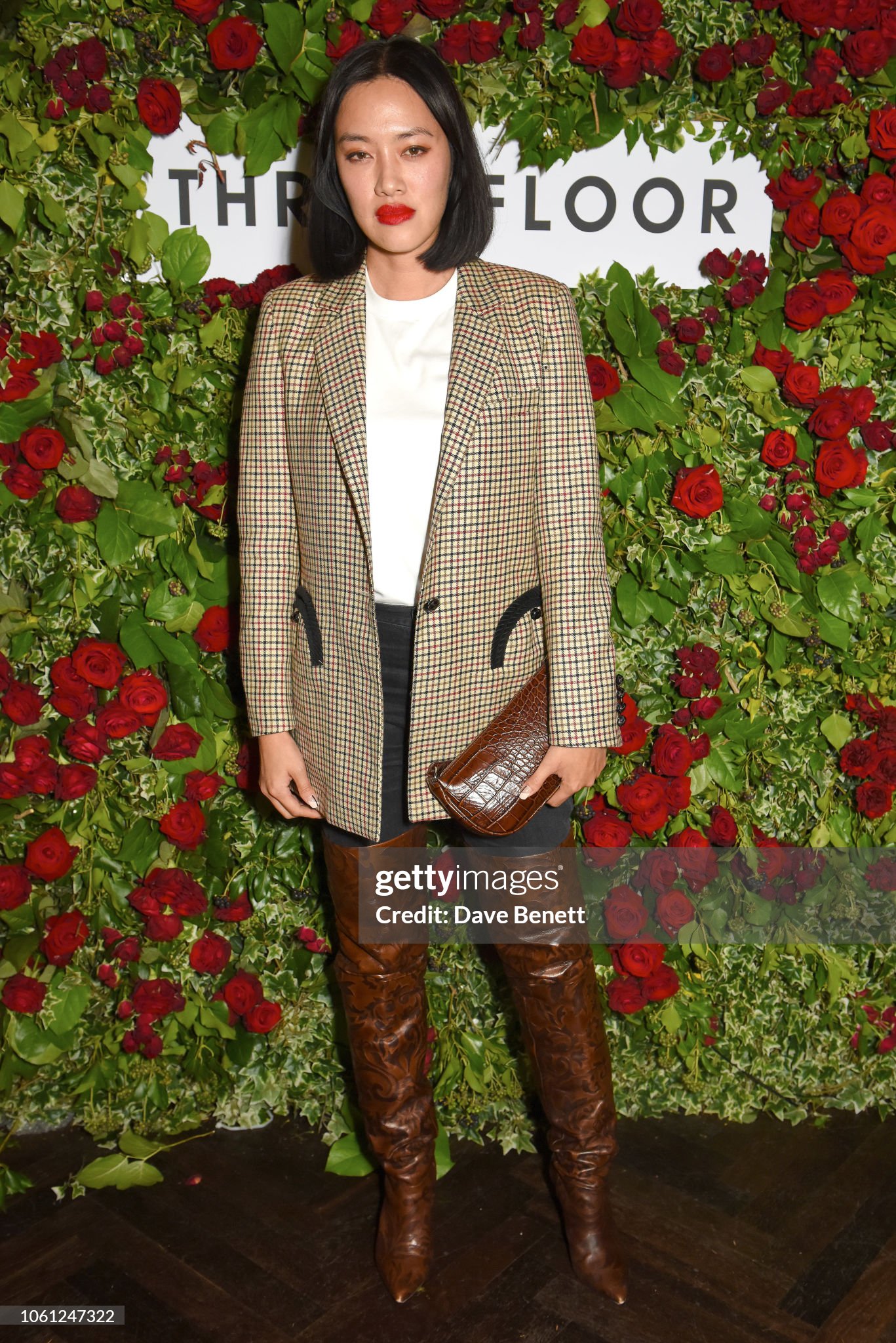 RECREATING TIFFANY HSU FASHION: PLAID BLAZER AND BOOTS. I’LL GIVE YOU ...